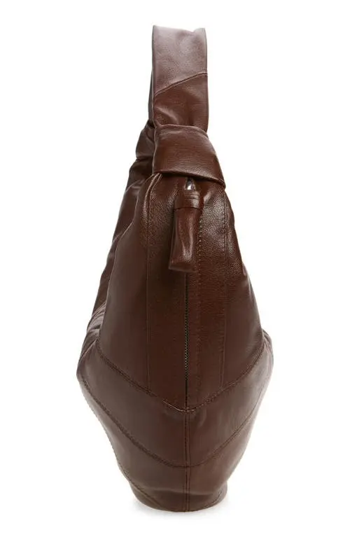 LEMAIRE Fortune Croissant Leather Shoulder Bag