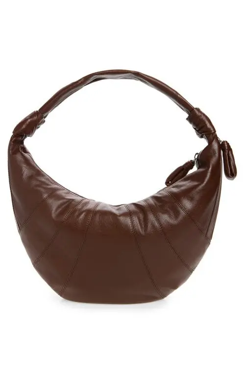 LEMAIRE Fortune Croissant Shoulder Bag - Roasted Pecan