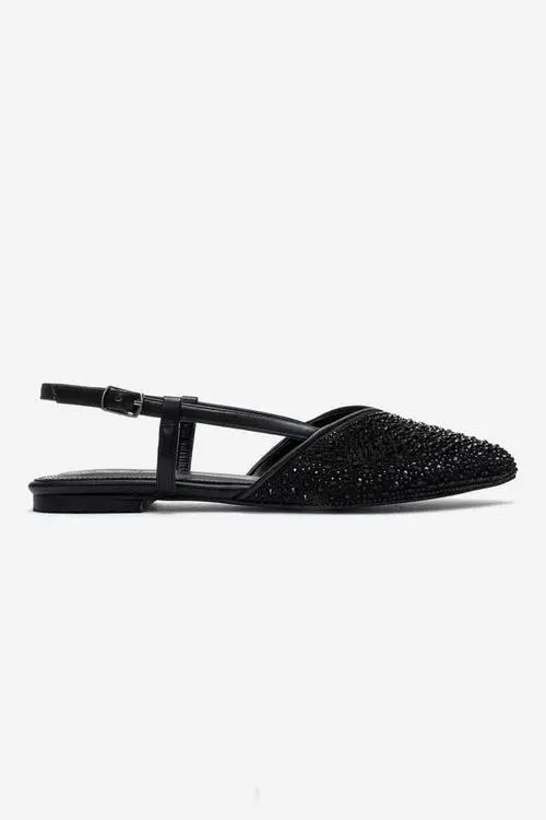 PROLOGUE SHOES Rexton Embellished Slingback Pump