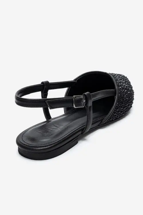 PROLOGUE SHOES Rexton Embellished Slingback Pump