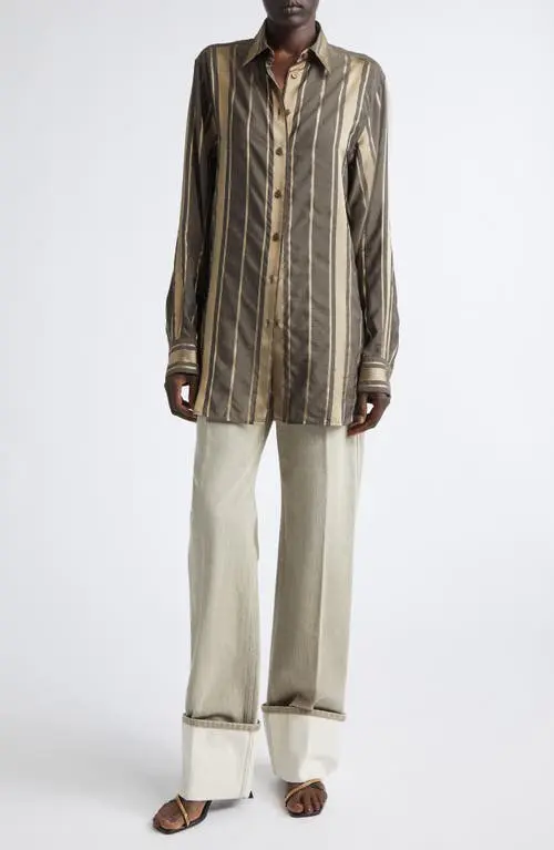 Stella McCartney Striped Lurex Shirt