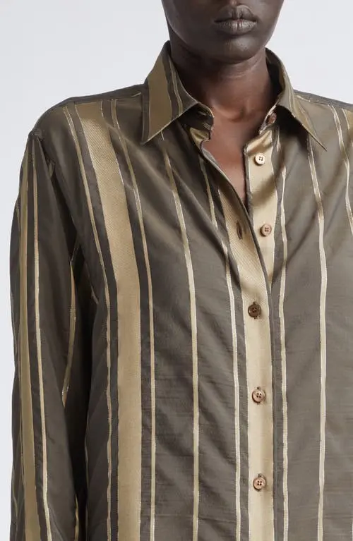 Stella McCartney Striped Lurex Shirt