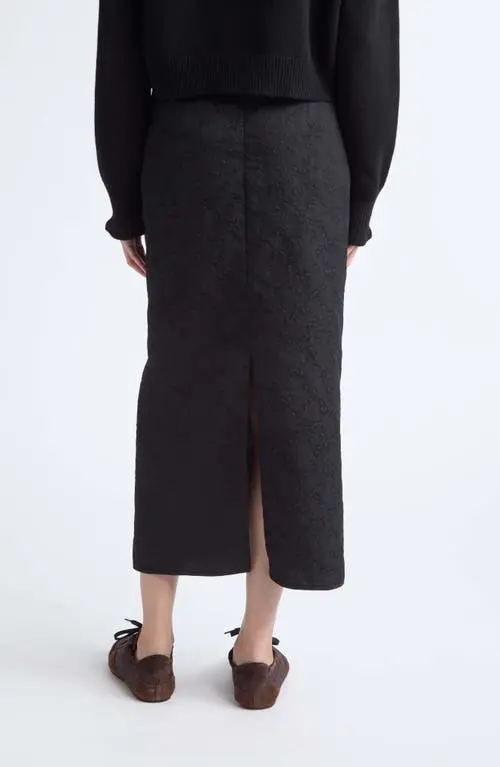 Cecilie Bahnsen Uka Cotton Blend Matelassé Skirt