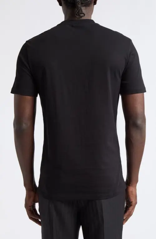 Versace Medusa Logo Graphic T-shirt - Black