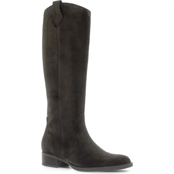 Gabor Virginia Leather Knee High Boots - Mocca