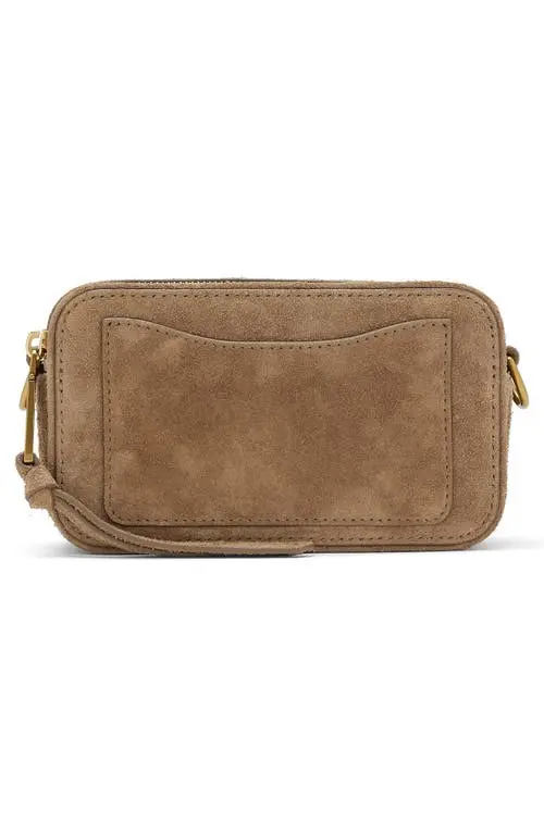 Marc Jacobs Floral Print Snapshot Crossbody Bag - Hazelnut