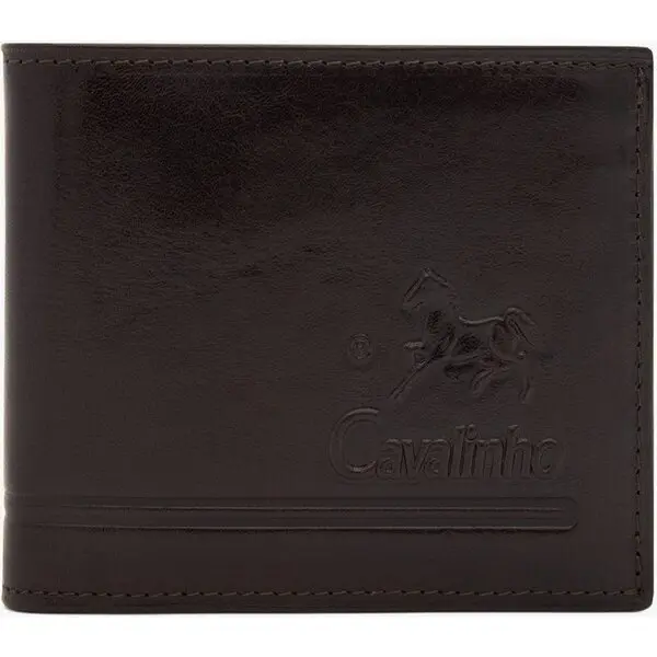 CAVALINHO Gentleman Trifold Leather Wallet 508