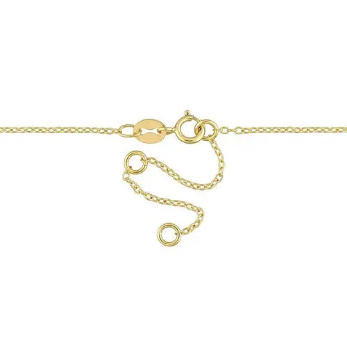 JULIANNA B. 18k Gold Plated Sterling Silver Lariat Necklace With Lab-grown Diamonds