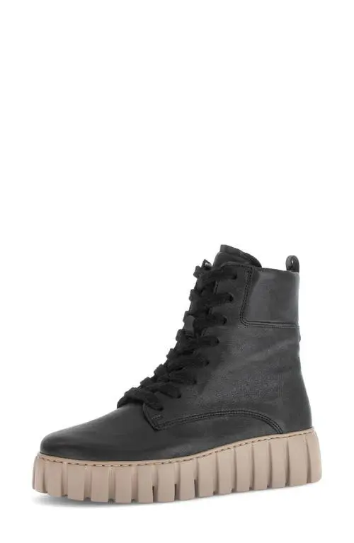 Gabor Talia Boot With Genuine Shearling Trim