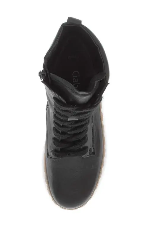 Gabor Talia Boot With Genuine Shearling Trim