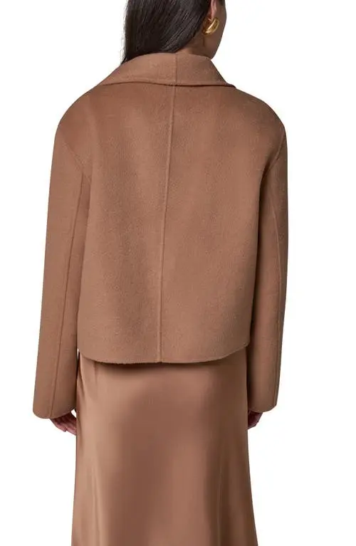 Donna Karan New York Wool Blend Wrap Jacket