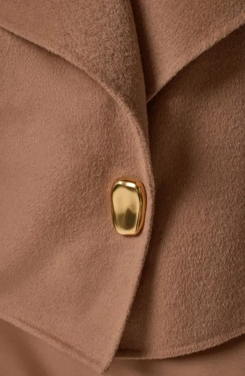 Donna Karan New York Wool Blend Wrap Jacket