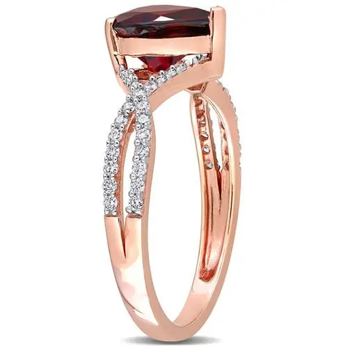 JULIANNA B. Diamond Heart Infinity Ring 14k