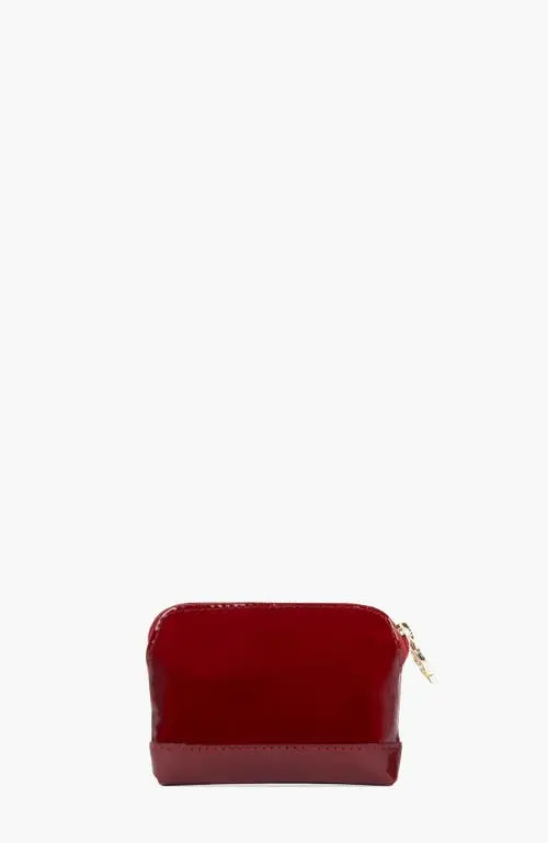 CAVALINHO Midnight Rouge Patent Leather Coin Purse 250