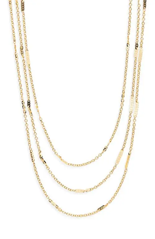 PANACEA Bar Station Layered Necklace