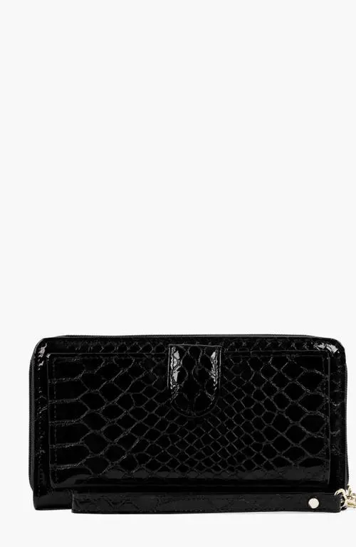 CAVALINHO Gallop Patent Leather Wristlet Wallet 213
