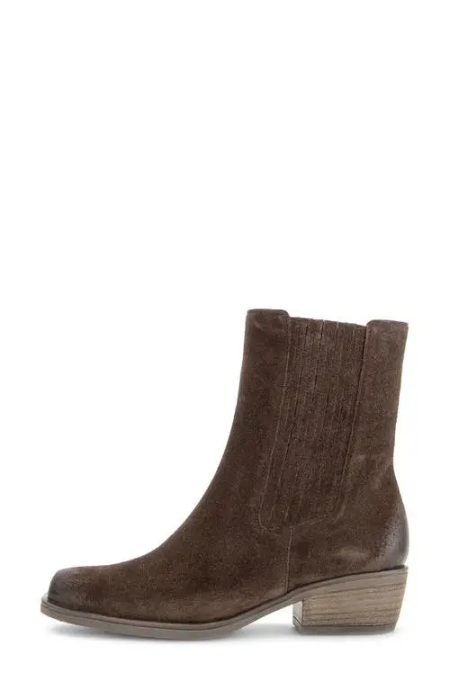 Gabor Tennessee Leather Bootie - Cacao