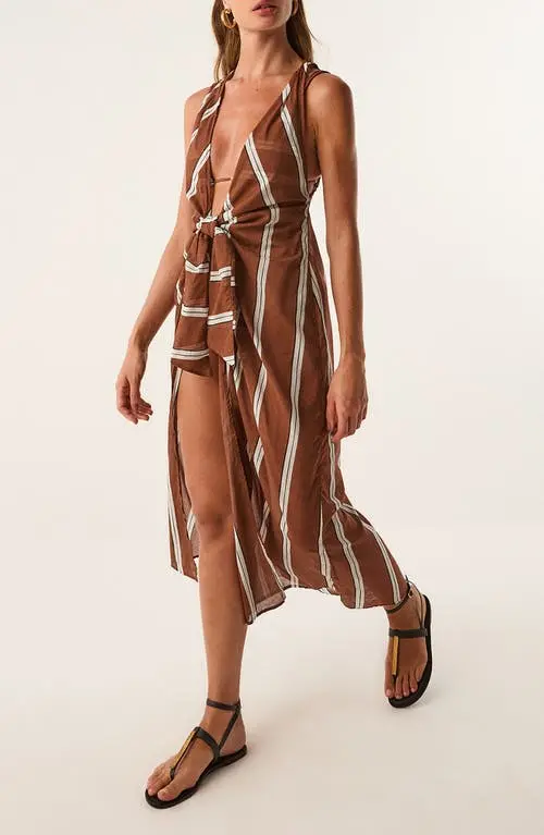 VIX PAULA HERMANNY Mita Long Cover-up Dress