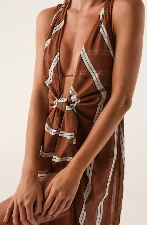 VIX PAULA HERMANNY Mita Long Cover-up Dress