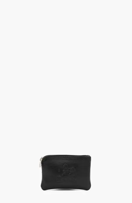 CAVALINHO Gentleman Leather Coin Purse 538 - Black