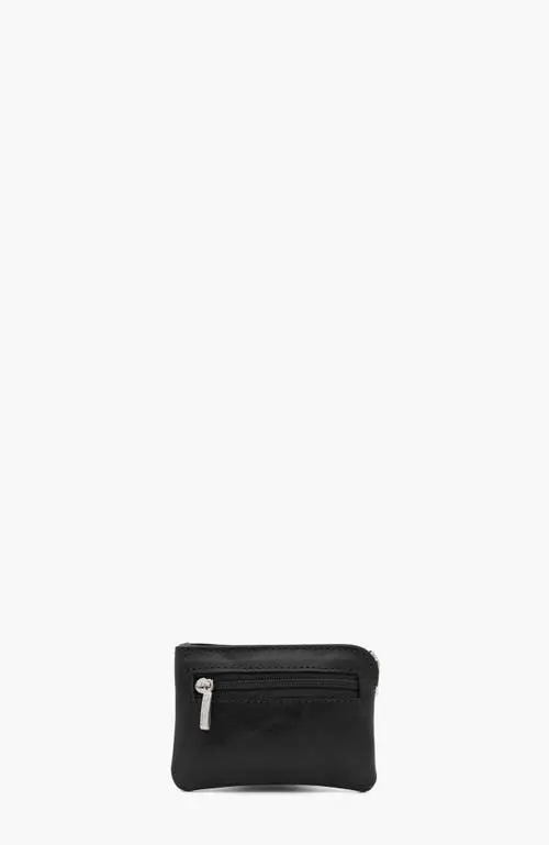 CAVALINHO Gentleman Leather Coin Purse 538 - Black