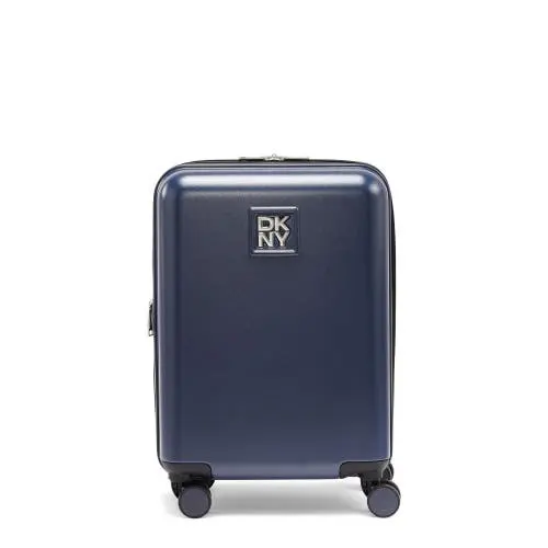 Dkny Expandable Hardshell Carry-on Suitcase With Spinner Wheels - Navy