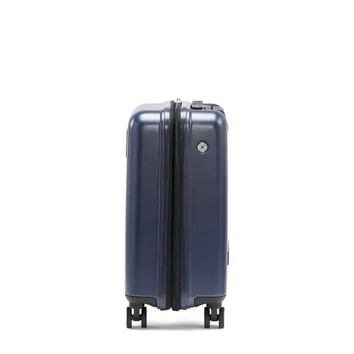 Dkny Expandable Hardshell Carry-on Suitcase With Spinner Wheels - Navy