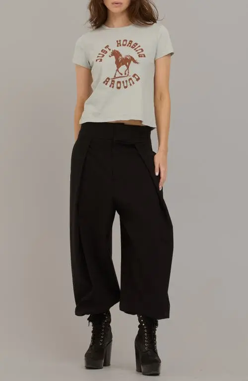 PROJECT SOCIAL T Just Horsing Around Graphic Tee