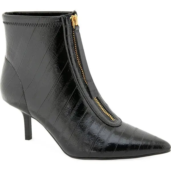 KENNETH COLE Udaya Bootie - Black Eel