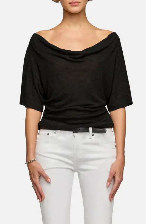 EB DENIM Madeo Cowl Neck T-shirt