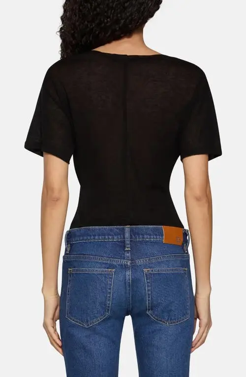 EB DENIM Madeo Cowl Neck T-shirt