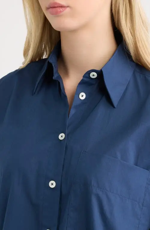 CISSA Three-quarter Sleeve Cotton Shirt