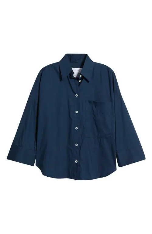 CISSA Three-quarter Sleeve Cotton Shirt