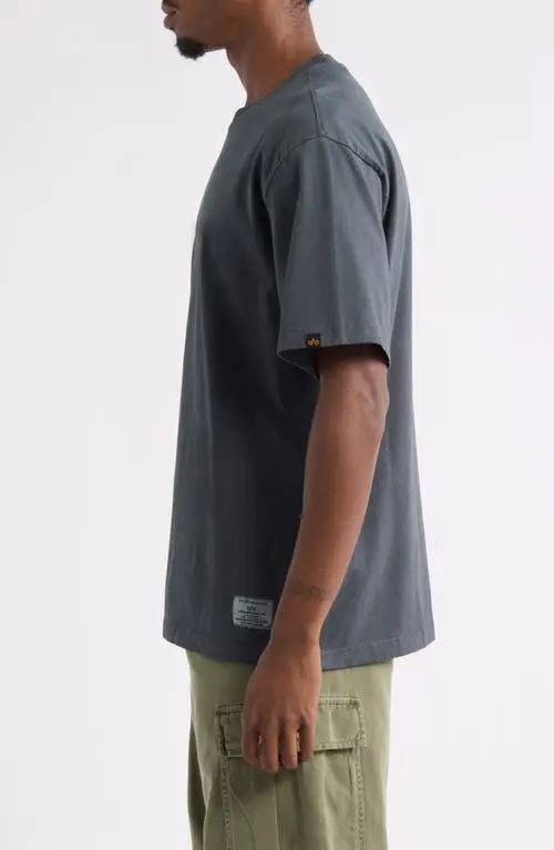Alpha Industries Battlewash Cotton T-shirt - Black
