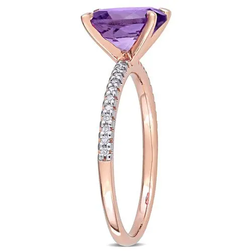 JULIANNA B. Diamond Oval Ring 14k