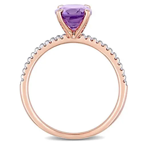 JULIANNA B. Diamond Oval Ring 14k