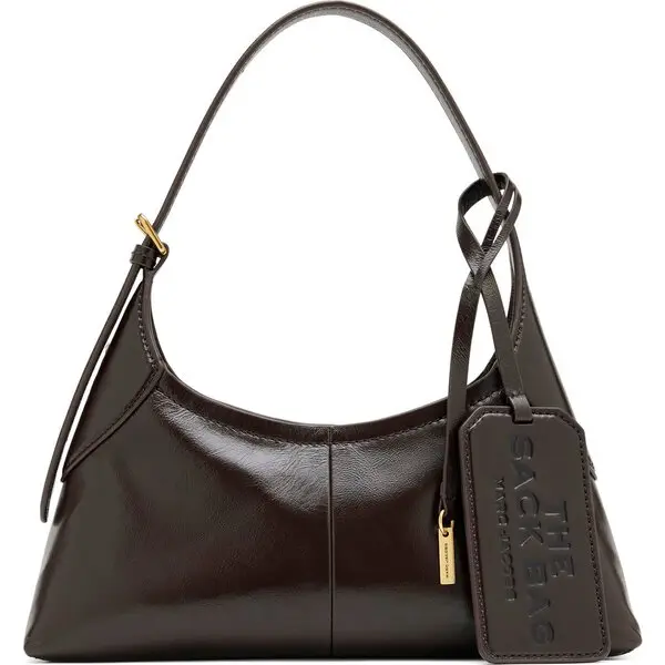 Marc Jacobs Small The Sack Bag Crinkled Leather Hobo - Fondant
