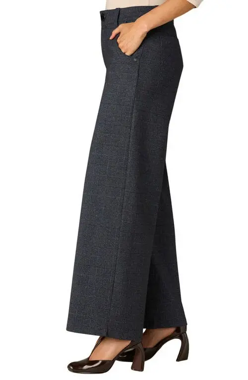 Wit & Wisdom Whitney Skyrise Flat Front Wide Leg Pants