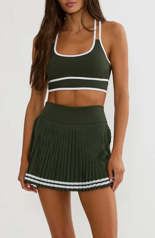 Beach Riot Anari Colorblocked Sports Bra - Shaded Spruce