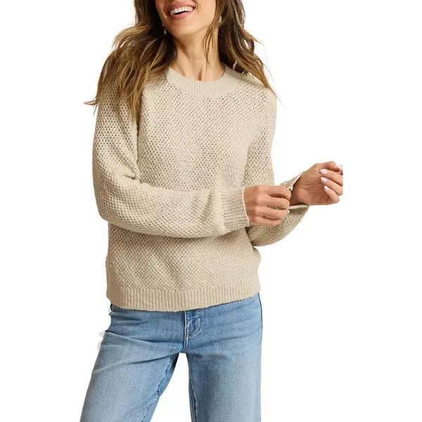 Tommy Bahama Surf Shore Basket Stitch Crewneck Sweater