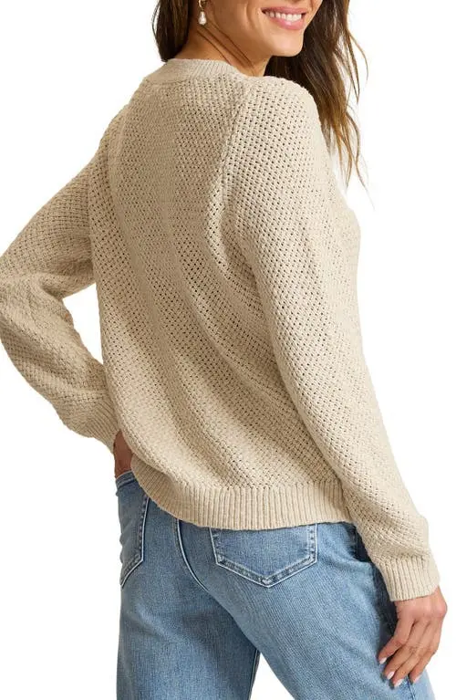 Tommy Bahama Surf Shore Basket Stitch Crewneck Sweater