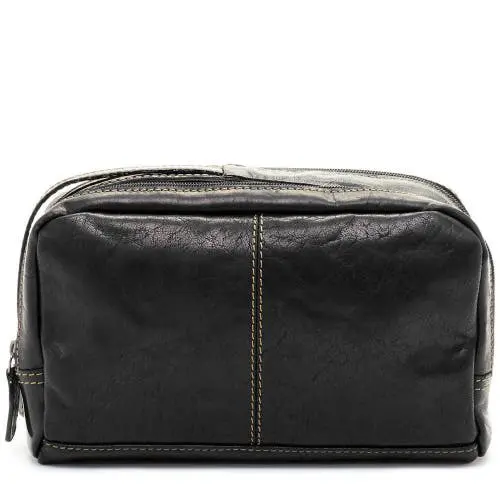 JACK GEORGES Voyager Toiletry Bag - Black