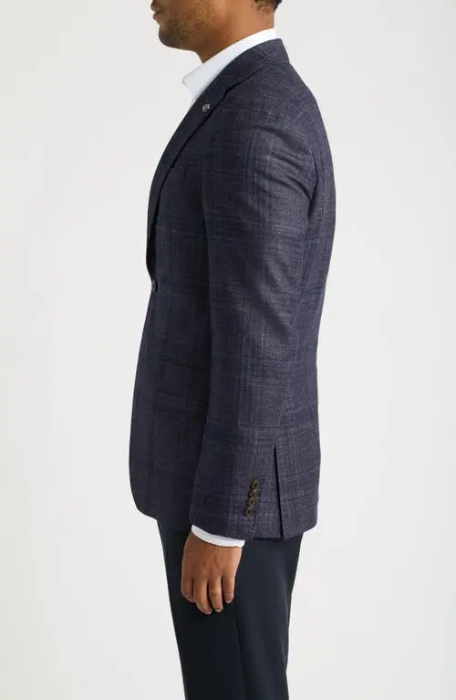 JACK VICTOR Mcallen Plaid Wool Blend Sport Coat
