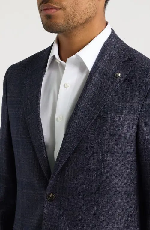 JACK VICTOR Mcallen Plaid Wool Blend Sport Coat