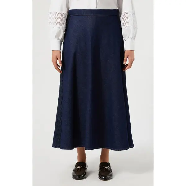 Marina Rinaldi A-line Midi Skirt