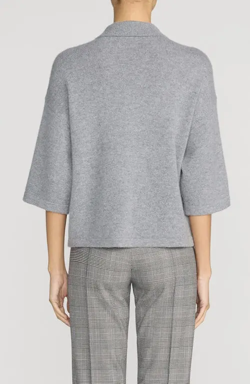 FRAME The Academy Cashmere Polo Sweater