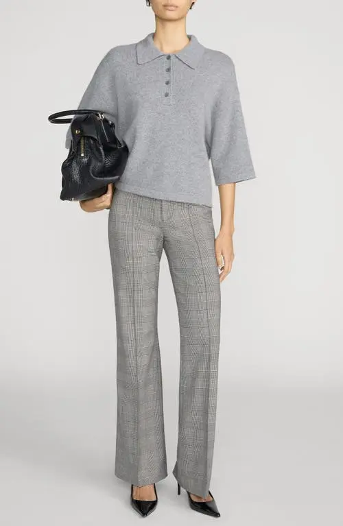 FRAME The Academy Cashmere Polo Sweater