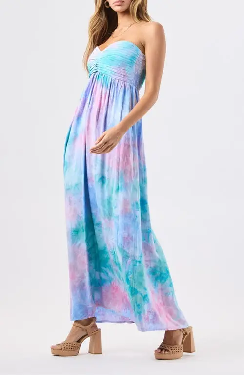 Tiare Hawaii Shawna Strapless Maxi Dress