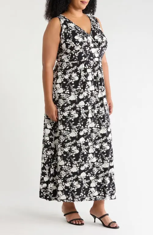 Loveappella Empire Waist Maxi Dress