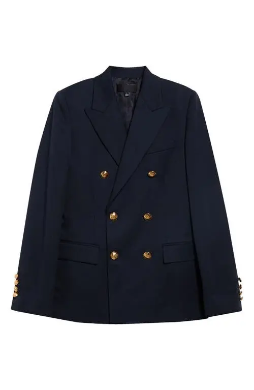 NILI LOTAN Bruni Double Breasted Virgin Wool Jacket